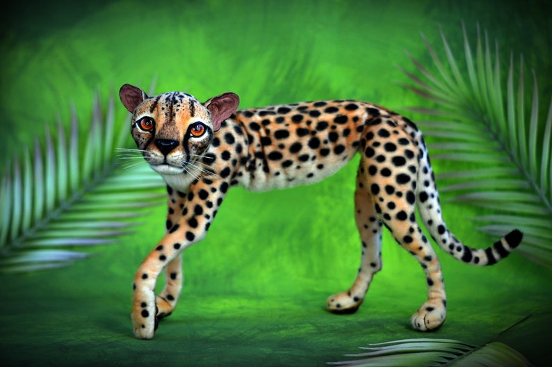 Wildcat Plush Sewing Pattern / PDF Cheetah / Cheetah Sewing - Etsy ...