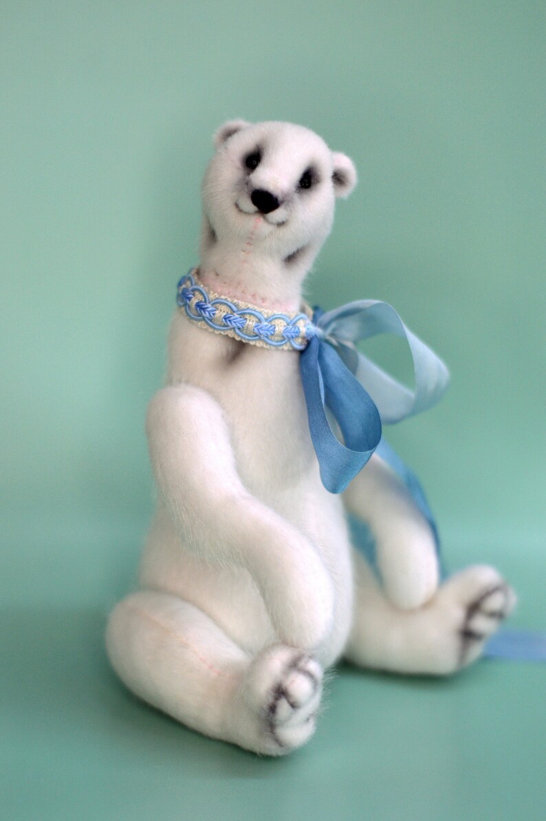 Polar Teddy Bear Pattern Realistic Bear Pattern Bear Pattern 8.3 Inches ...
