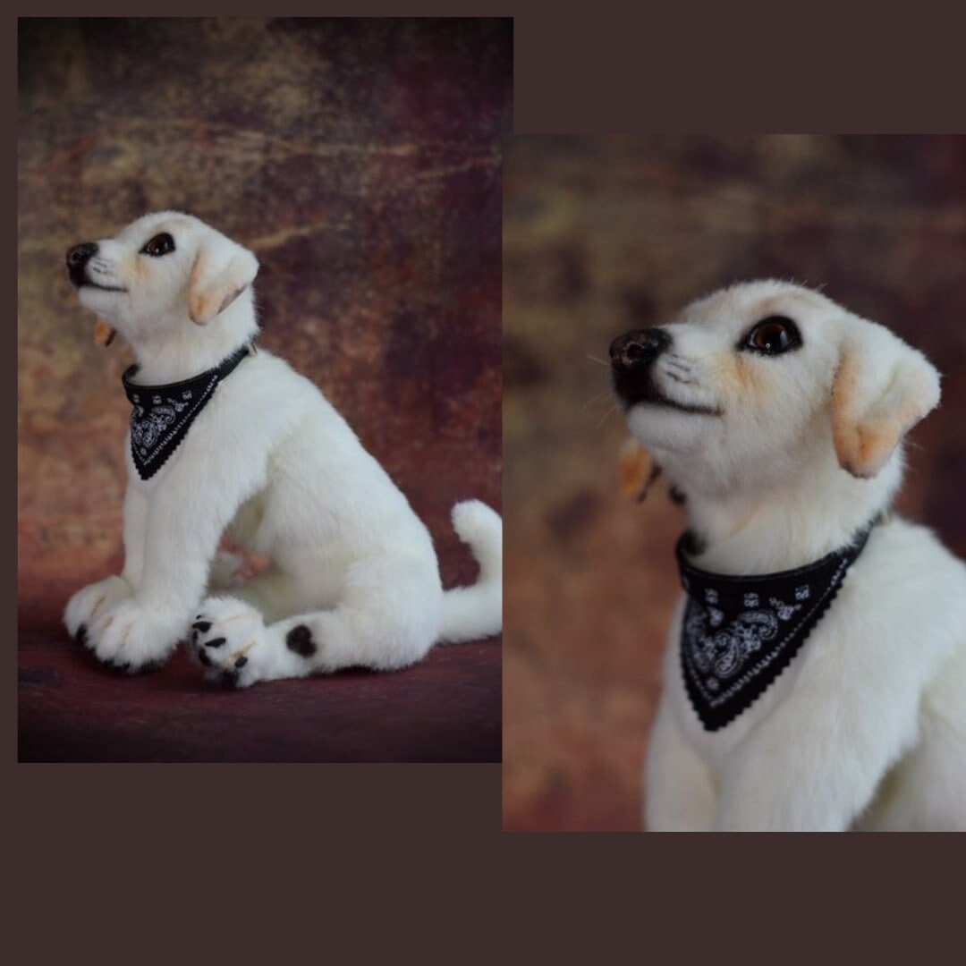 Labrador Dog Sewing Pattern PDF, Stuffed Plush Dog Pattern, Realistic ...