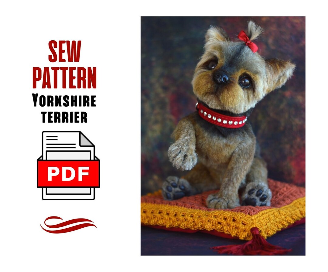 YORKSHIRE TERRIER Pattern Yorkshire Terrier Collectible - Etsy