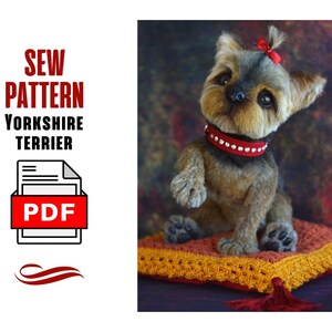 YORKSHIRE TERRIER Pattern - Yorkshire Terrier - Collectible Toy ...