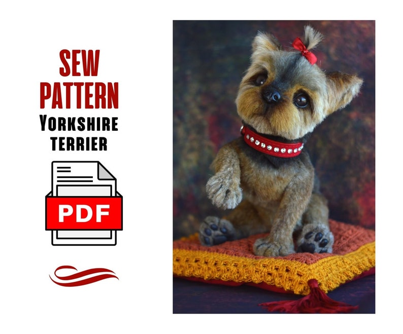 YORKSHIRE TERRIER Pattern Yorkshire Terrier Collectible - Etsy