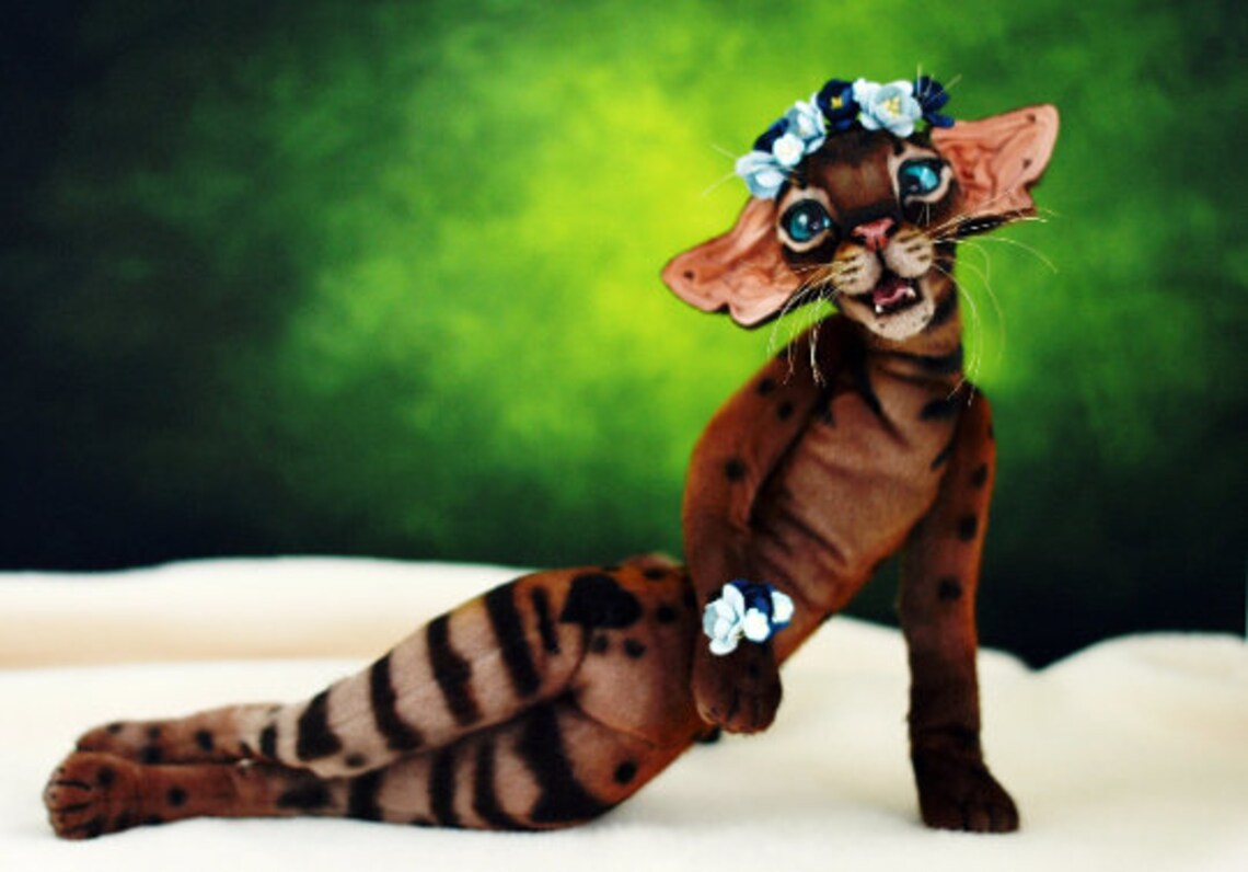 Anthro CAT PDF Sew Pattern Stuffed Animal Patterns Pattern for - Etsy