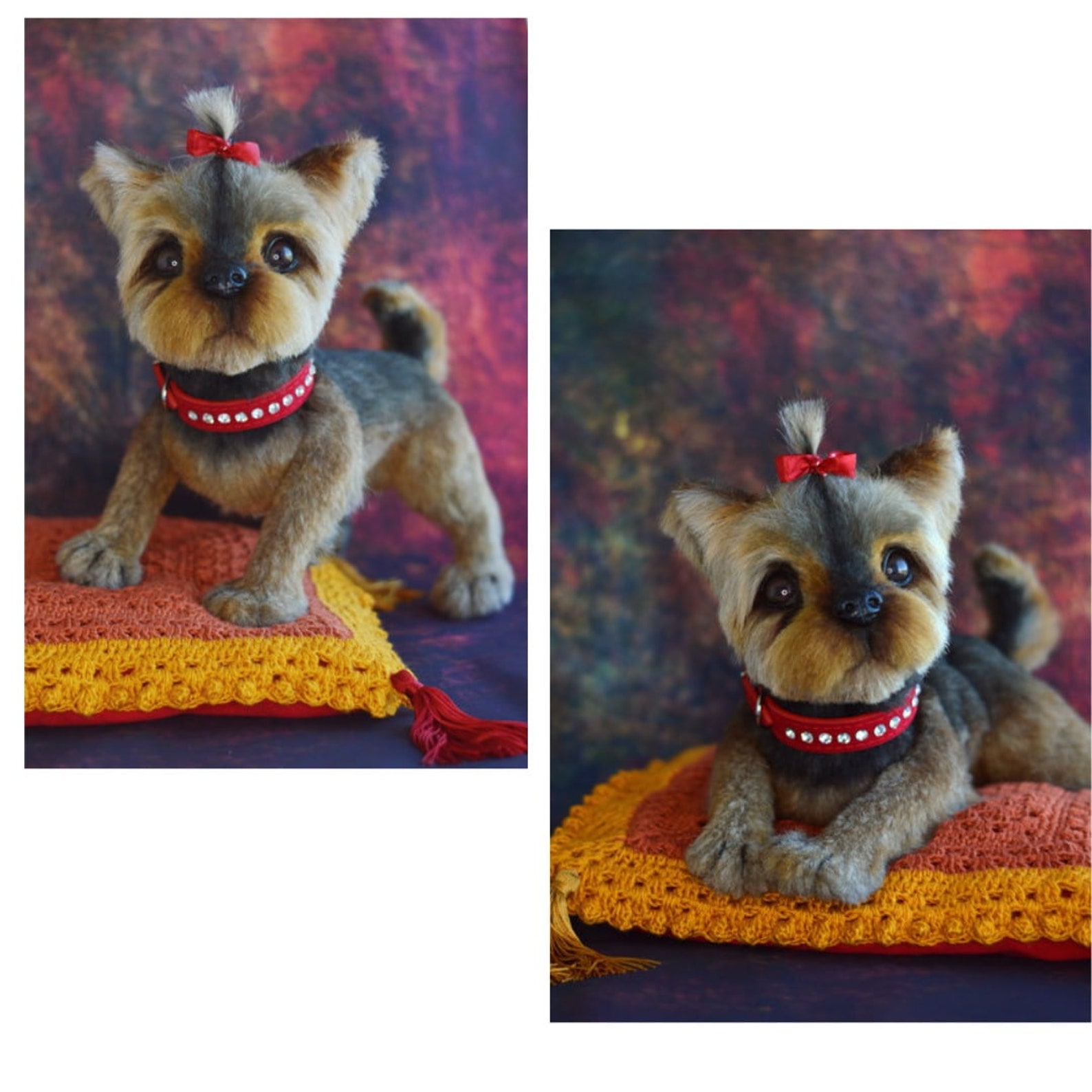 YORKSHIRE TERRIER Pattern Yorkshire Terrier Collectible - Etsy