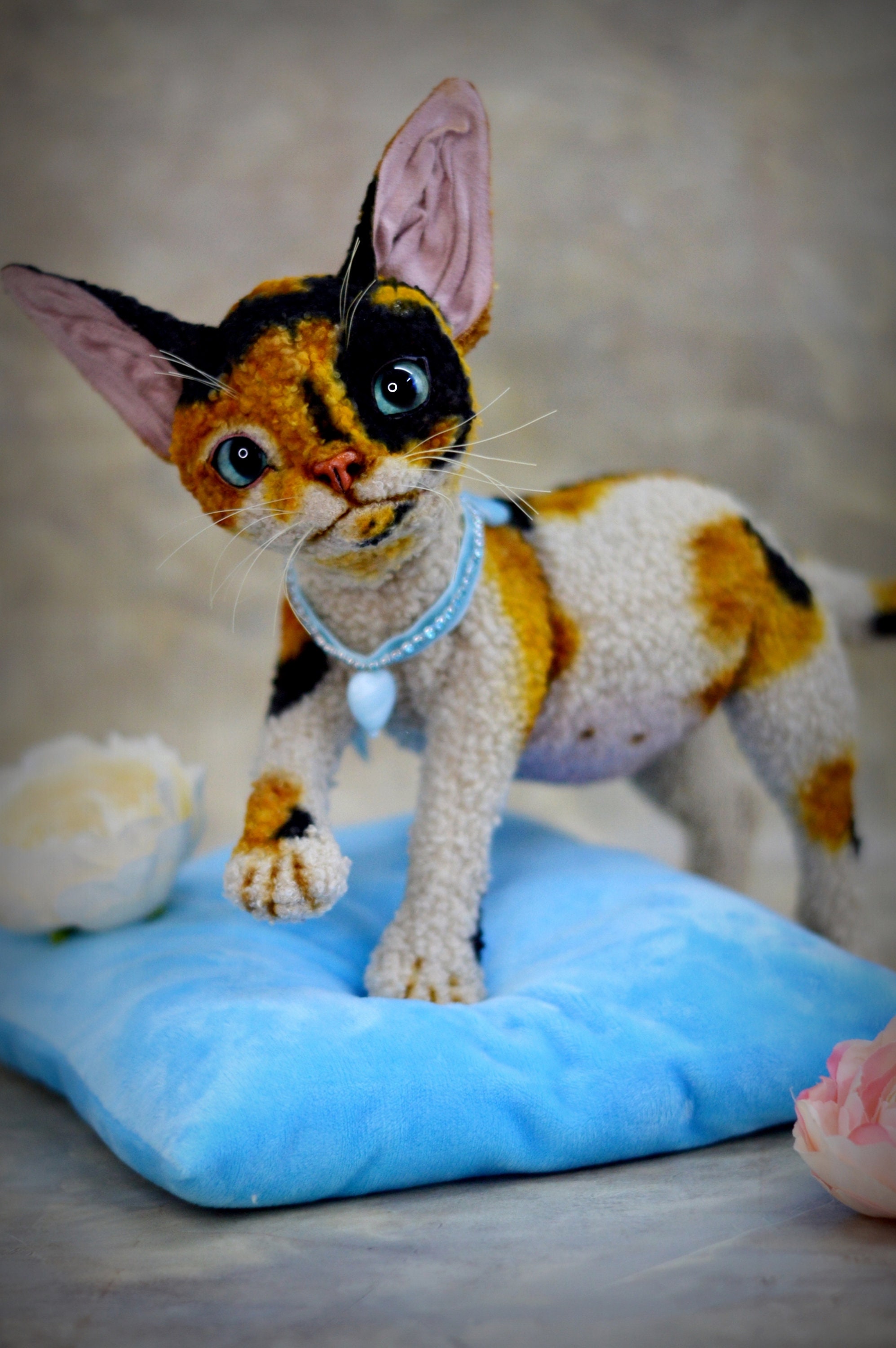 Plush Pattern Kitten - Cat Sewing Pattern Pattern Stuffed Animal ...