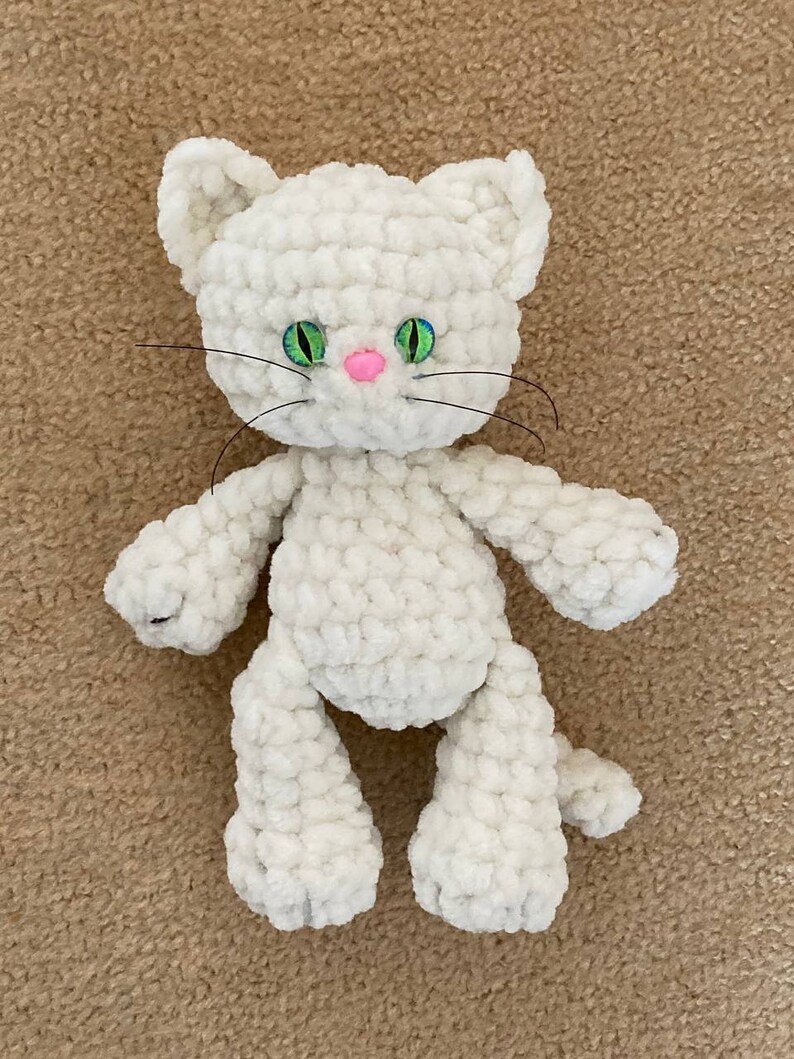 Crochet Cat Pattern Plush Cat Pattern Amigurumi Cat Pattern - Etsy