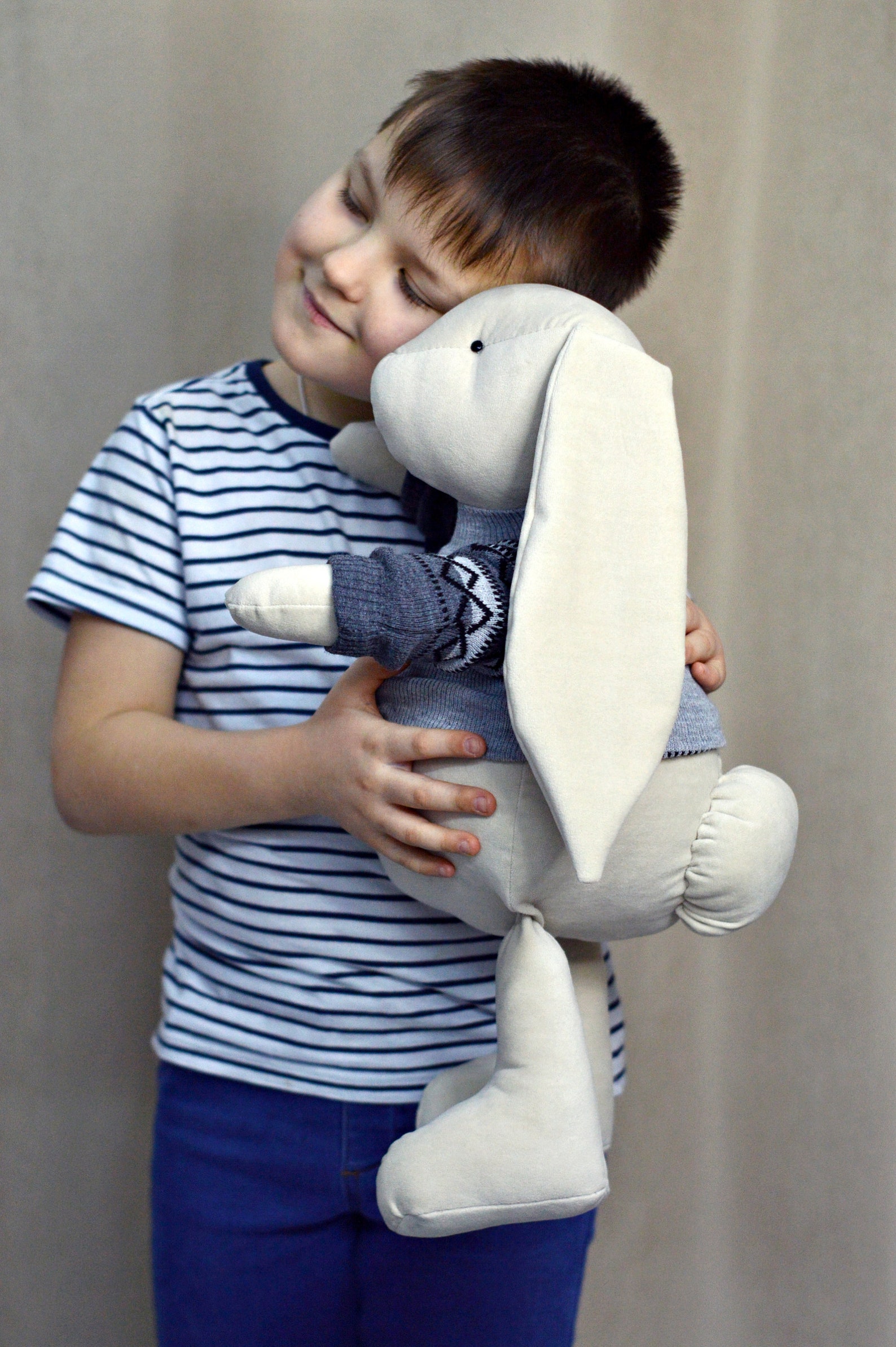 Big Bunny Stuffed Toy Perfect for Interior Decoration Big - Etsy