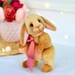 TEDDY RABBIT Pattern Figure Stuffed Animal, Pattern Pdf-teddy Rabbit ...