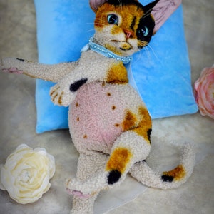 Plush Pattern Kitten - Cat Sewing Pattern Pattern Stuffed Animal ...