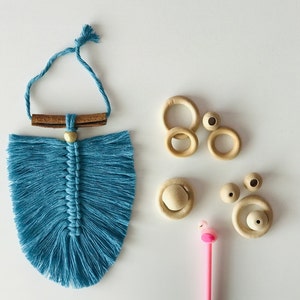 Feather Macrame Pattern Beginner / Leaf Tutorial / Step by Step DIY ...