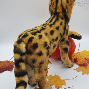 Serval Cat Sewing Pattern – Plush Toy PDF, Realistic Stuffed Animal ...