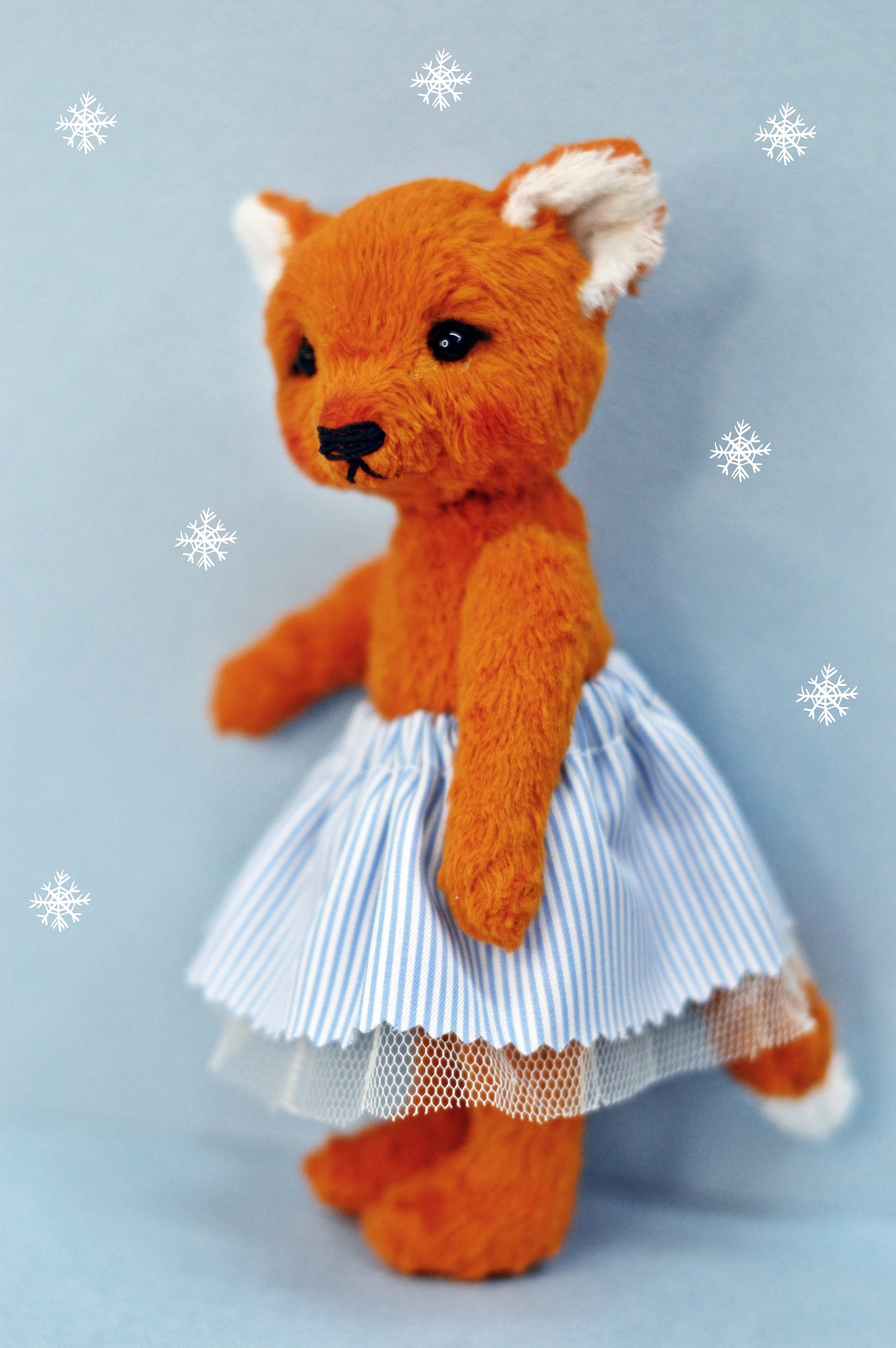 Teddy Fox Sewing Pattern Fox Stuffed Toy Fox Doll Sewing - Etsy