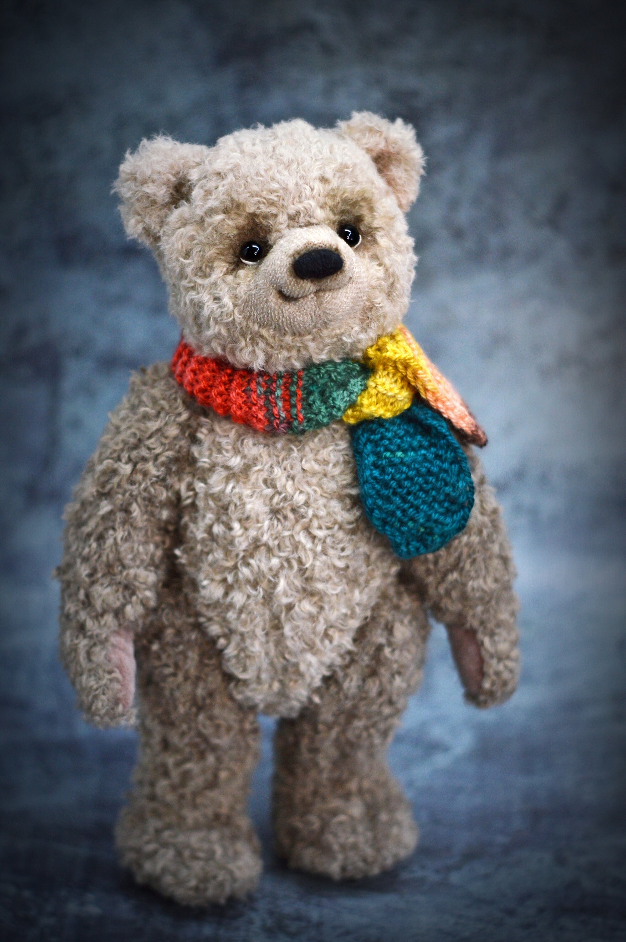 Vintage Teddy Bear Sewing Pattern PDF | Plush Artist Bear DIY Tutorial ...