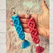 Macrame Keychain Pattern PDF Lanyard Boho Keychain Modern - Etsy
