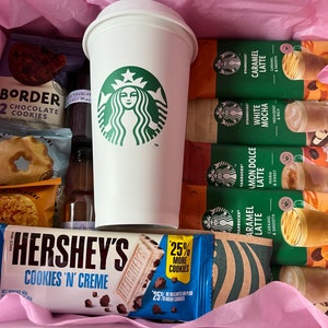 Starbucks Coffee Hot Cup Gift Box - Personalised - Etsy UK
