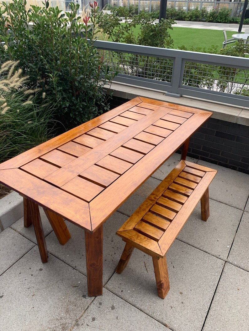 Hand Crafted Rustic Table - Etsy