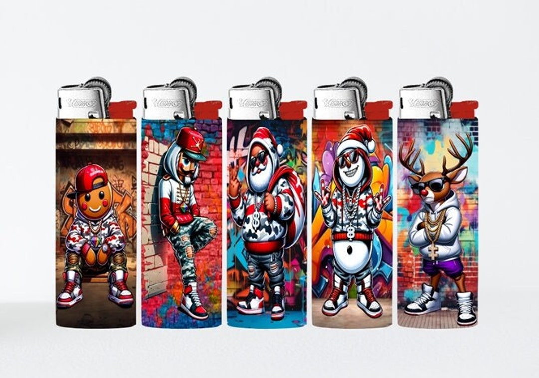 Christmas Crew Bic Lighter Set - Etsy