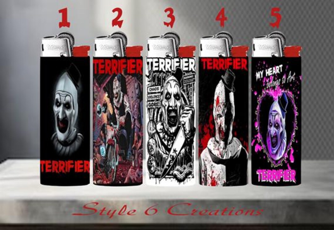 Terrifier Bic Lighter Sets - Etsy