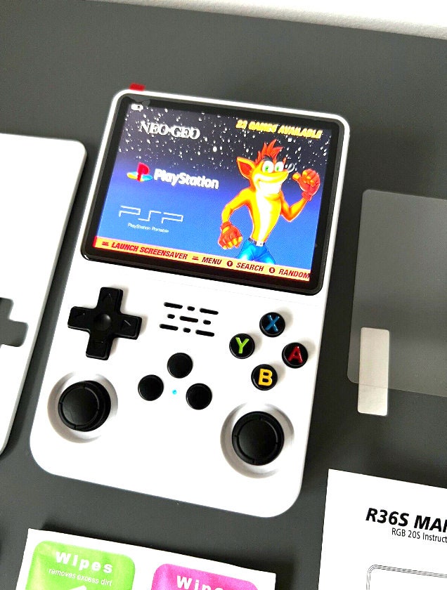 R6 S Retro Handheld Console With 15,000 Games - Etsy