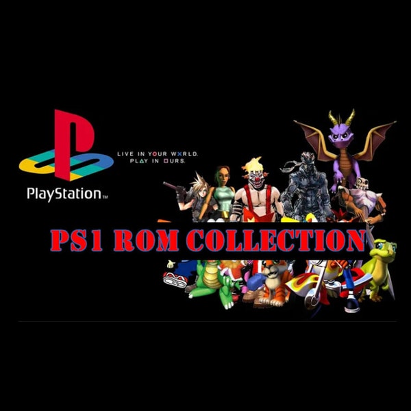 Ps1 Roms - Etsy