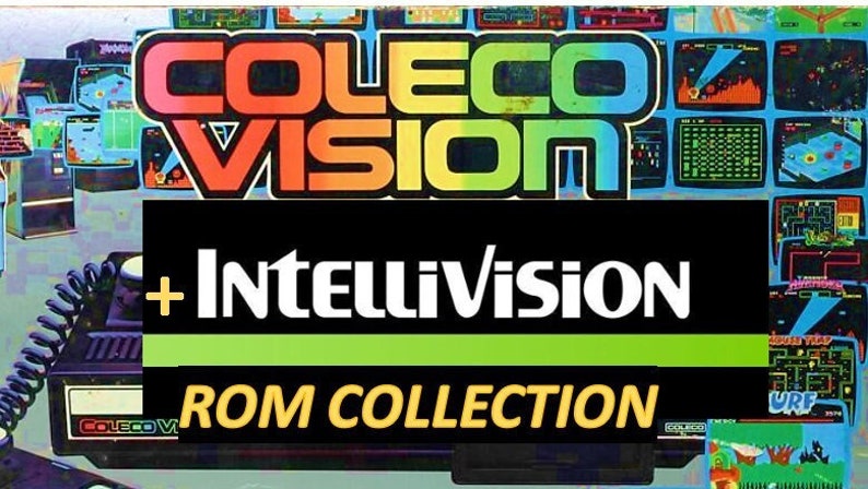 Colecovision & Intellivision Rom Collection - Etsy