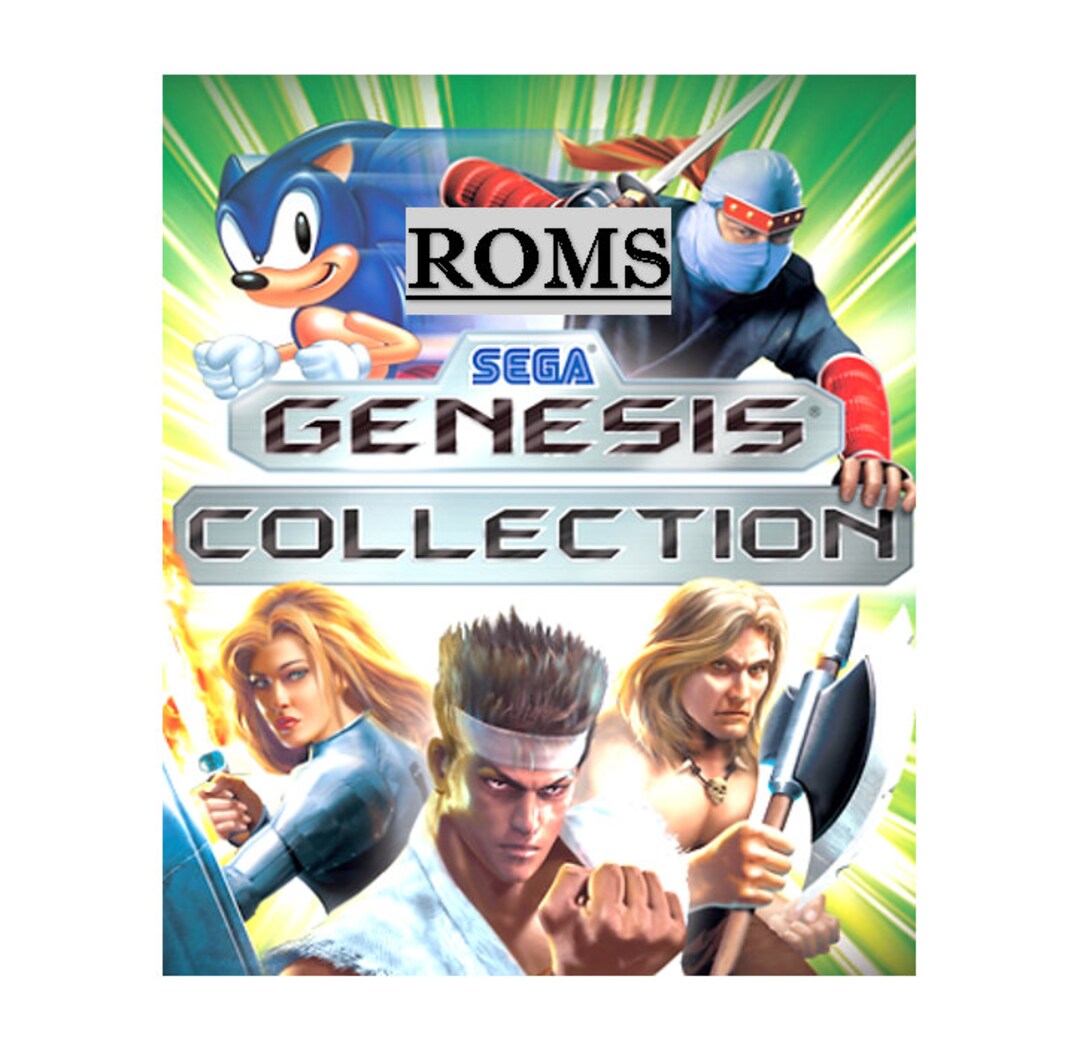SEGA Genesis Mega Drive Complete Roms Collection 350 Games - Etsy