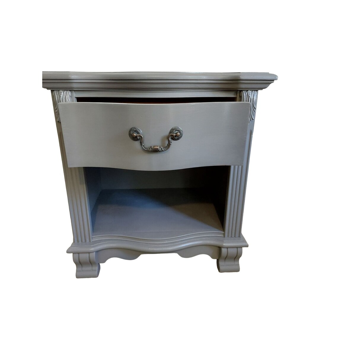 Refinished 1 Drawer Wood Night Stand - Etsy