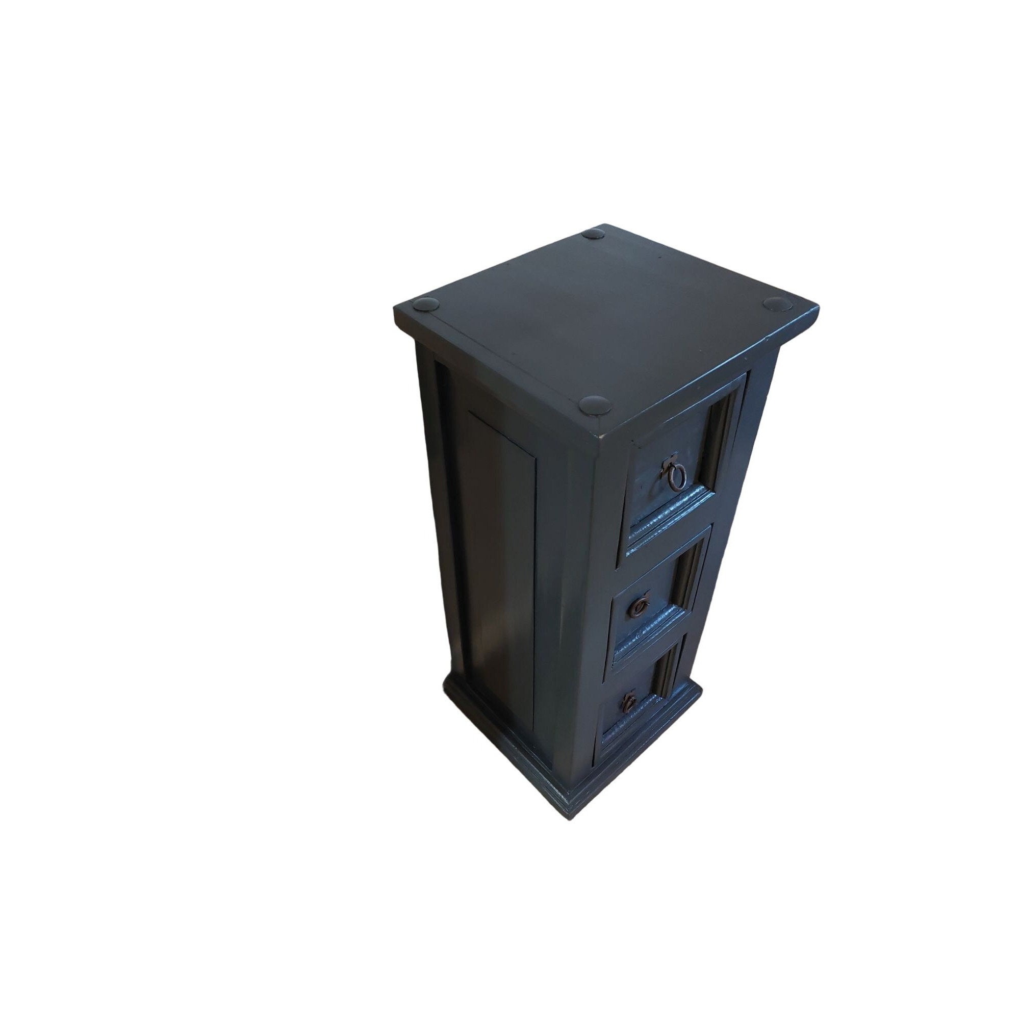 3 Drawer Solid Wood Stand - Etsy