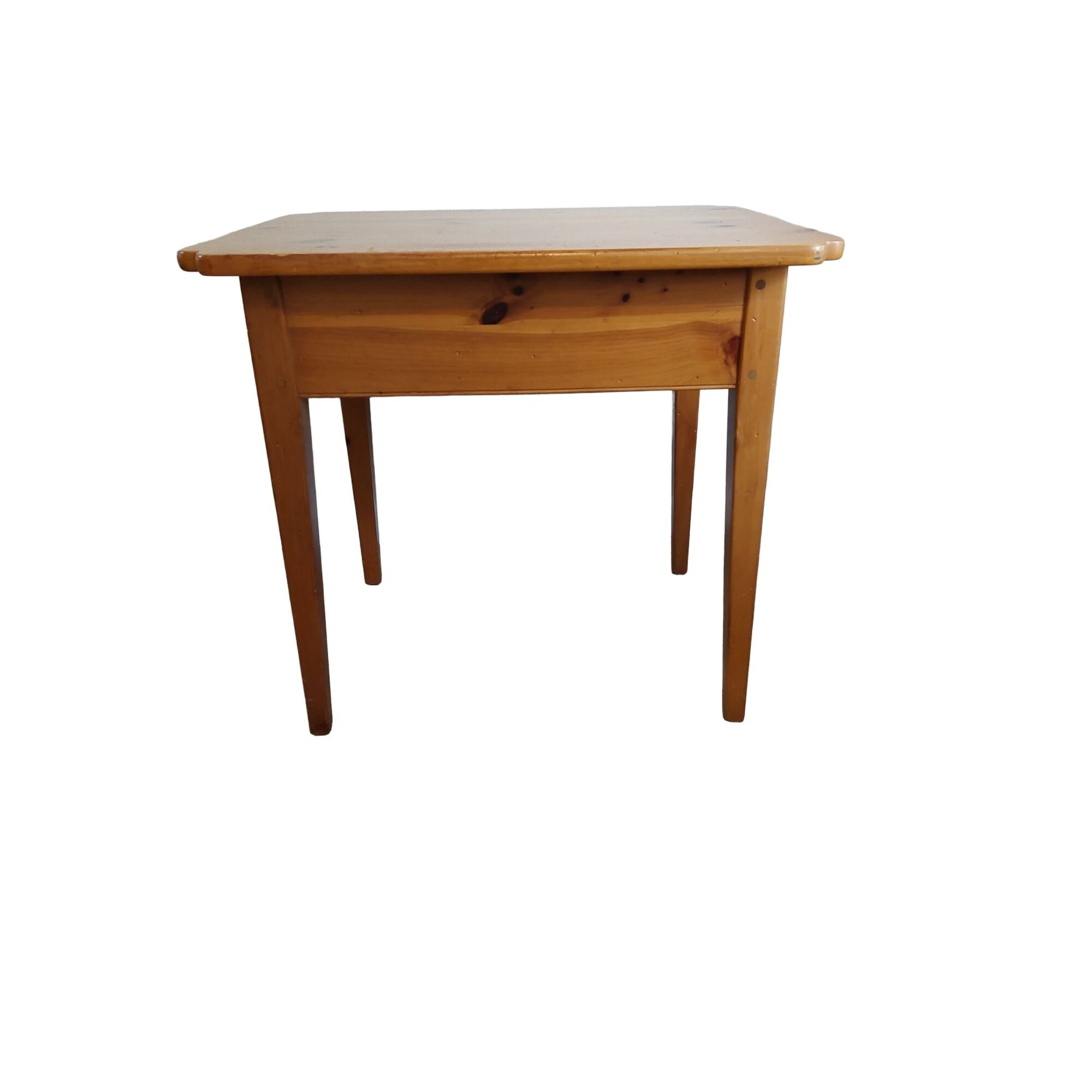 Vintage Ethan Allen Natural Pine Rectangle End Table - Etsy