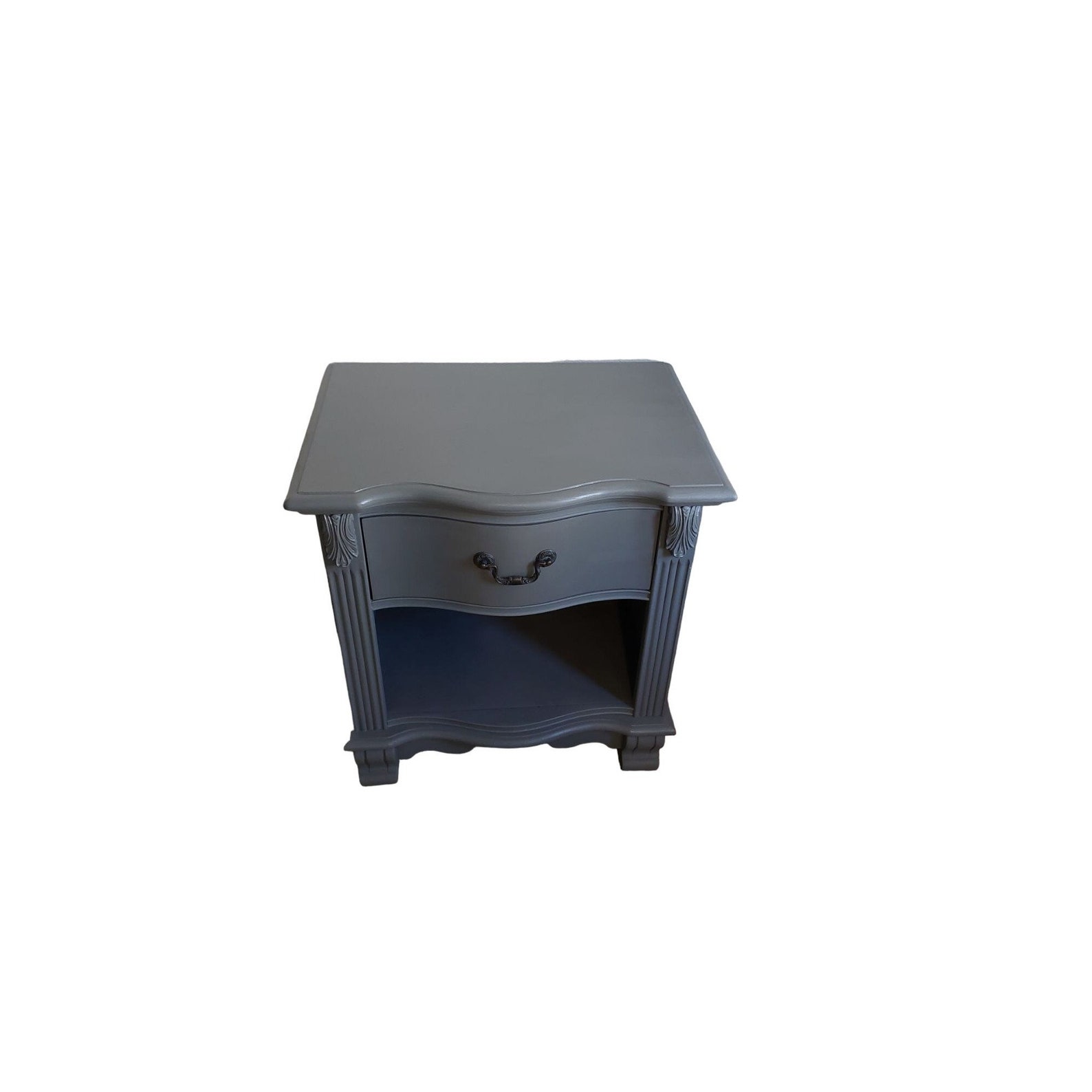 Refinished 1 Drawer Wood Night Stand - Etsy
