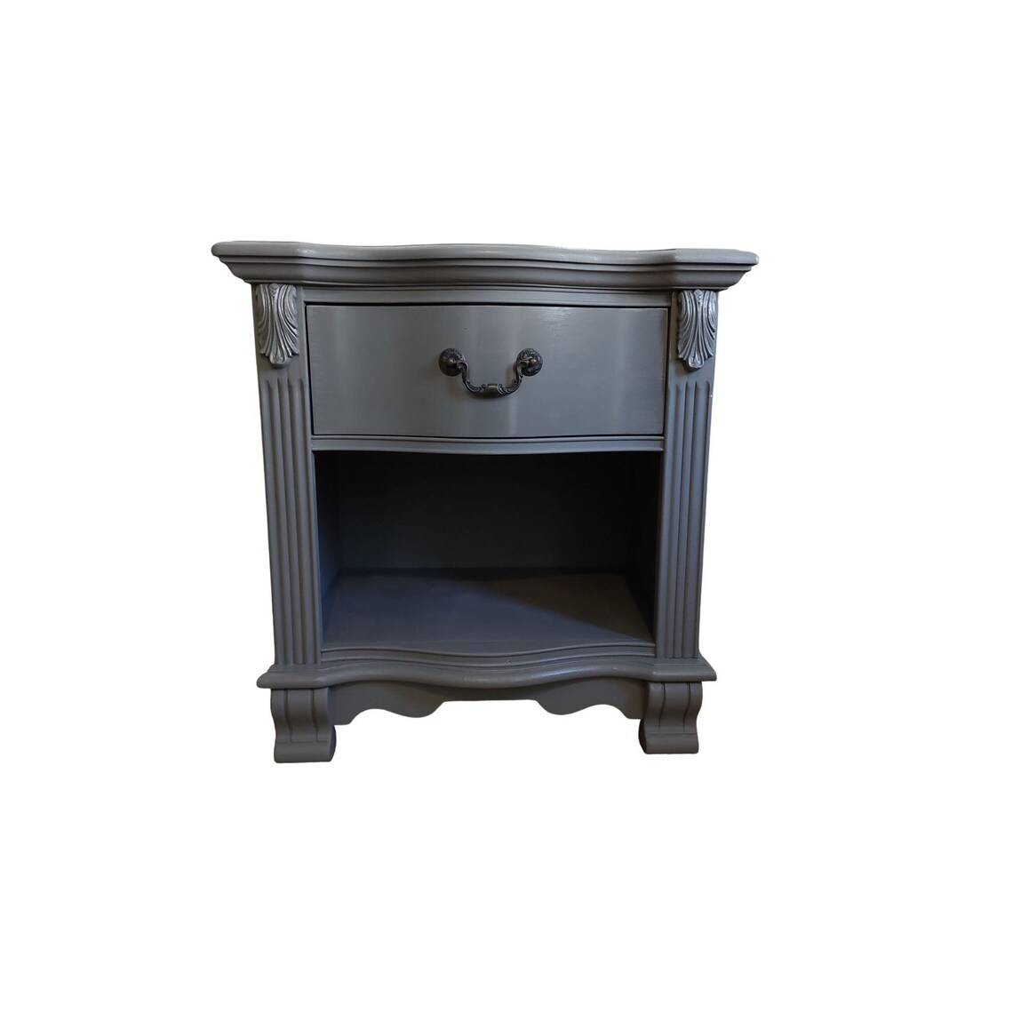 Refinished 1 Drawer Wood Night Stand - Etsy