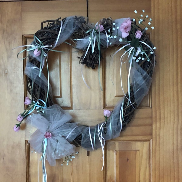 Grapevine Heart - Etsy