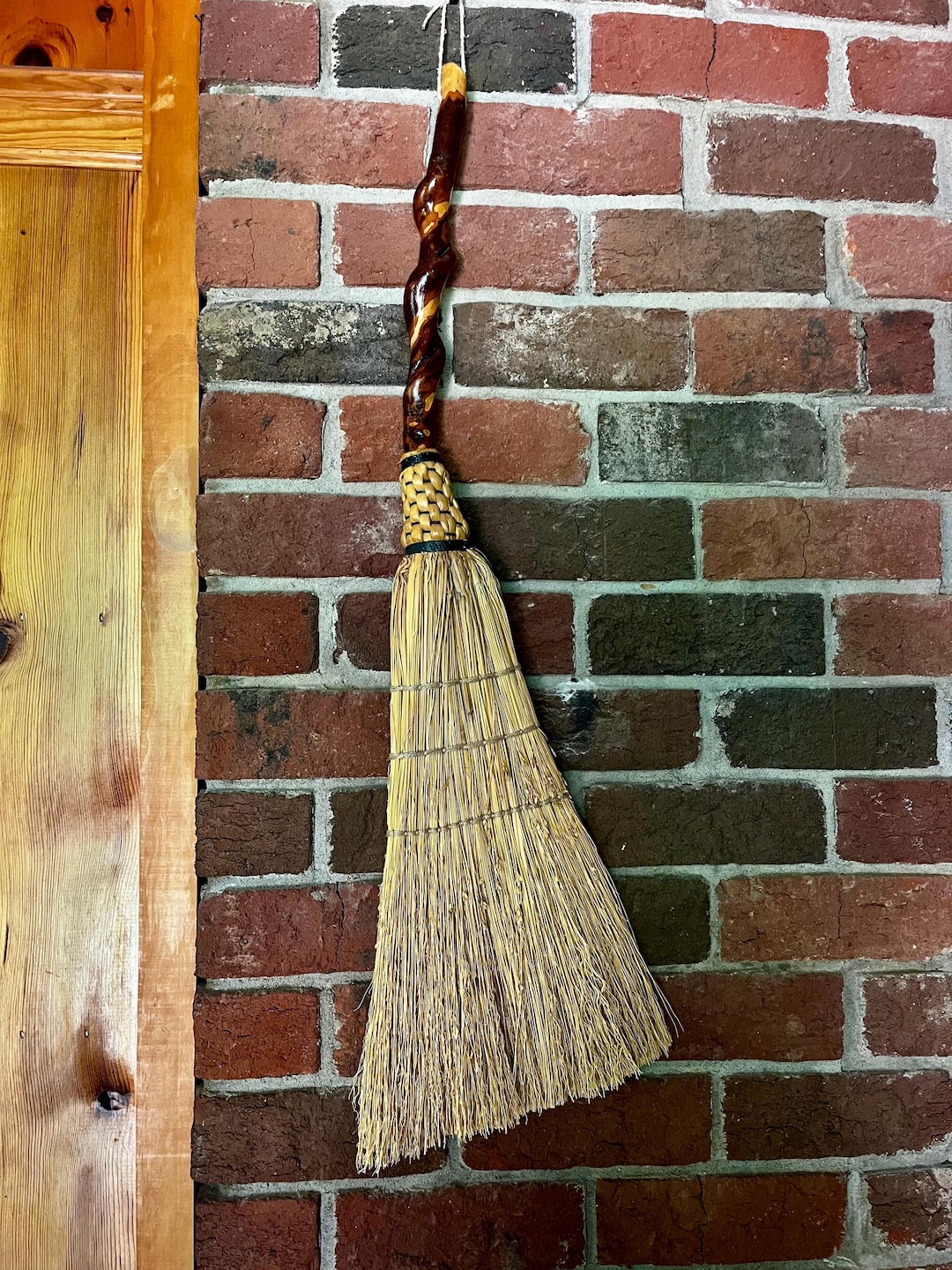 Unique Handmade Hearth Broom by Marlow Gates 2003 Friendswood Brooms ...