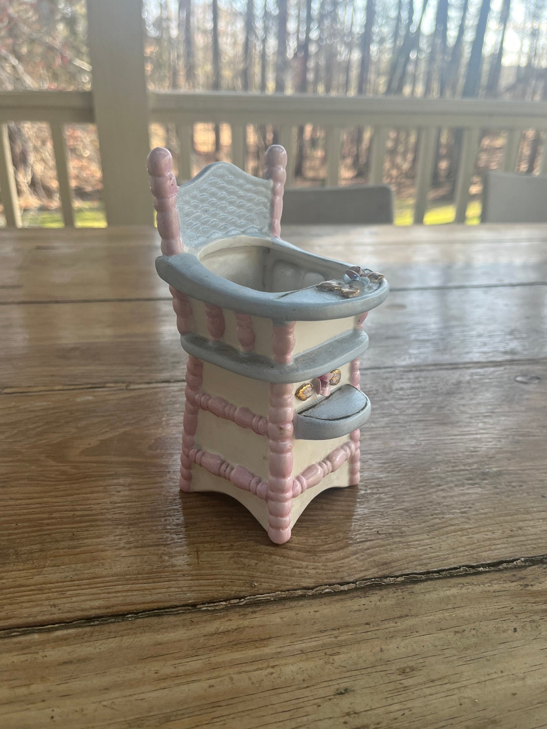 Vintage Napco Highchair Planter - 1960s - Etsy