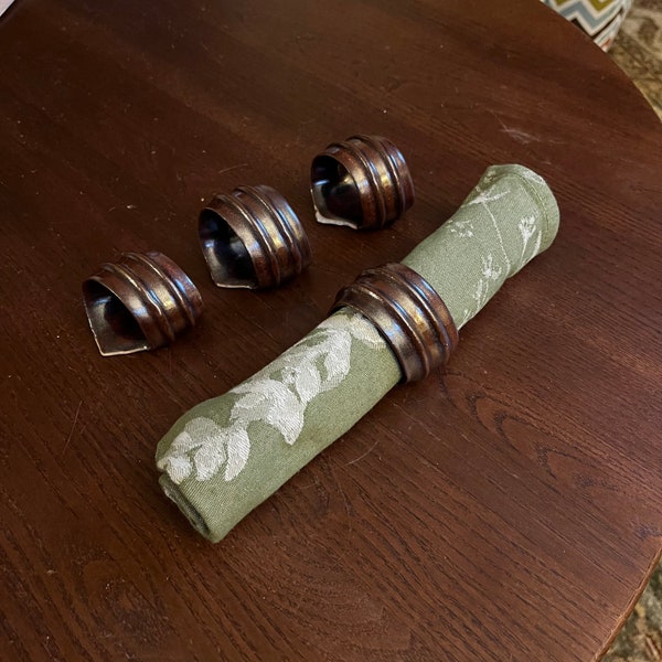 Pottery Napkin Rings - Etsy