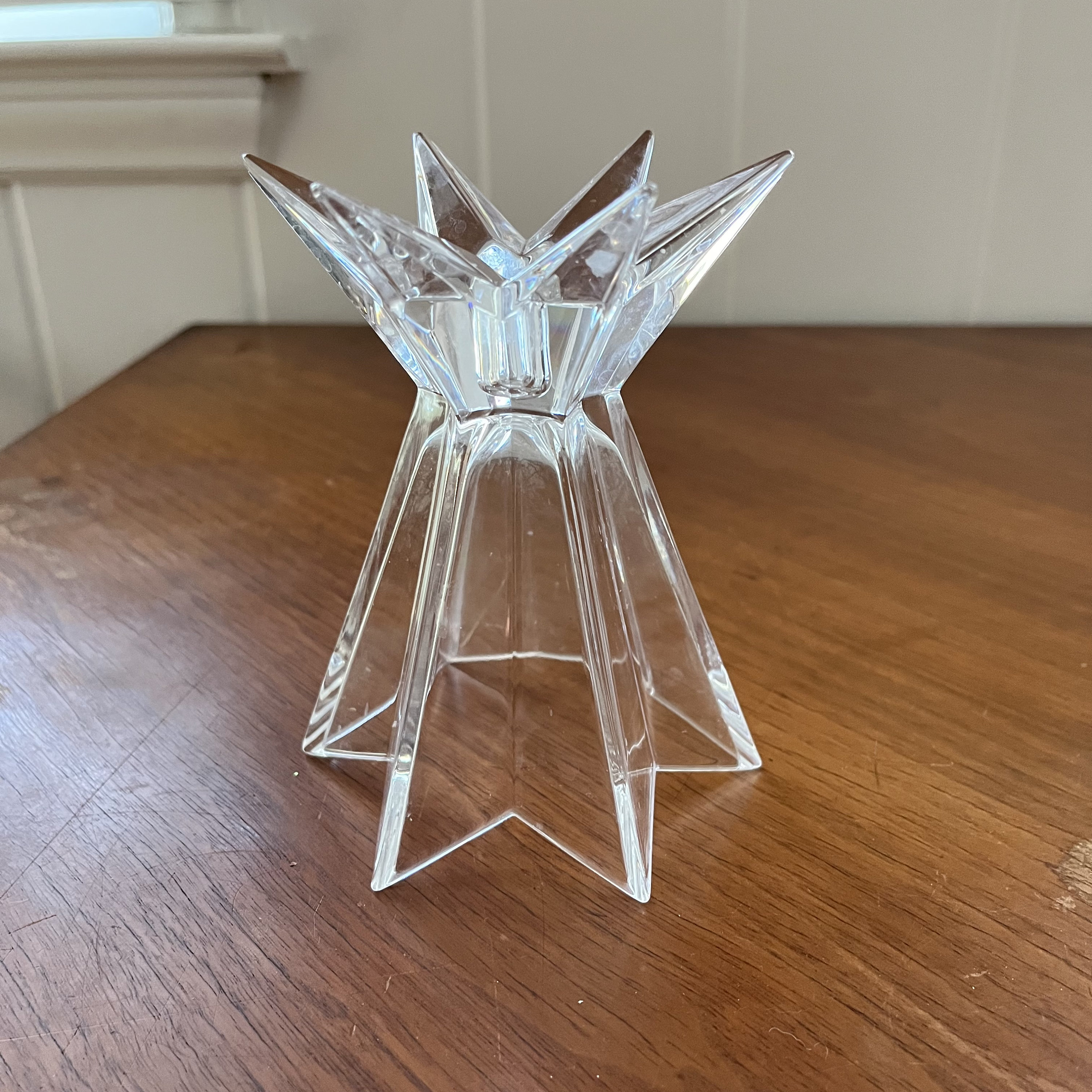 Vintage Nachtmann Galaxia Starburst Lead Crystal Candle Holder - Etsy