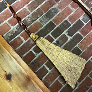 Unique Handmade Hearth Broom by Marlow Gates 2003 Friendswood Brooms ...