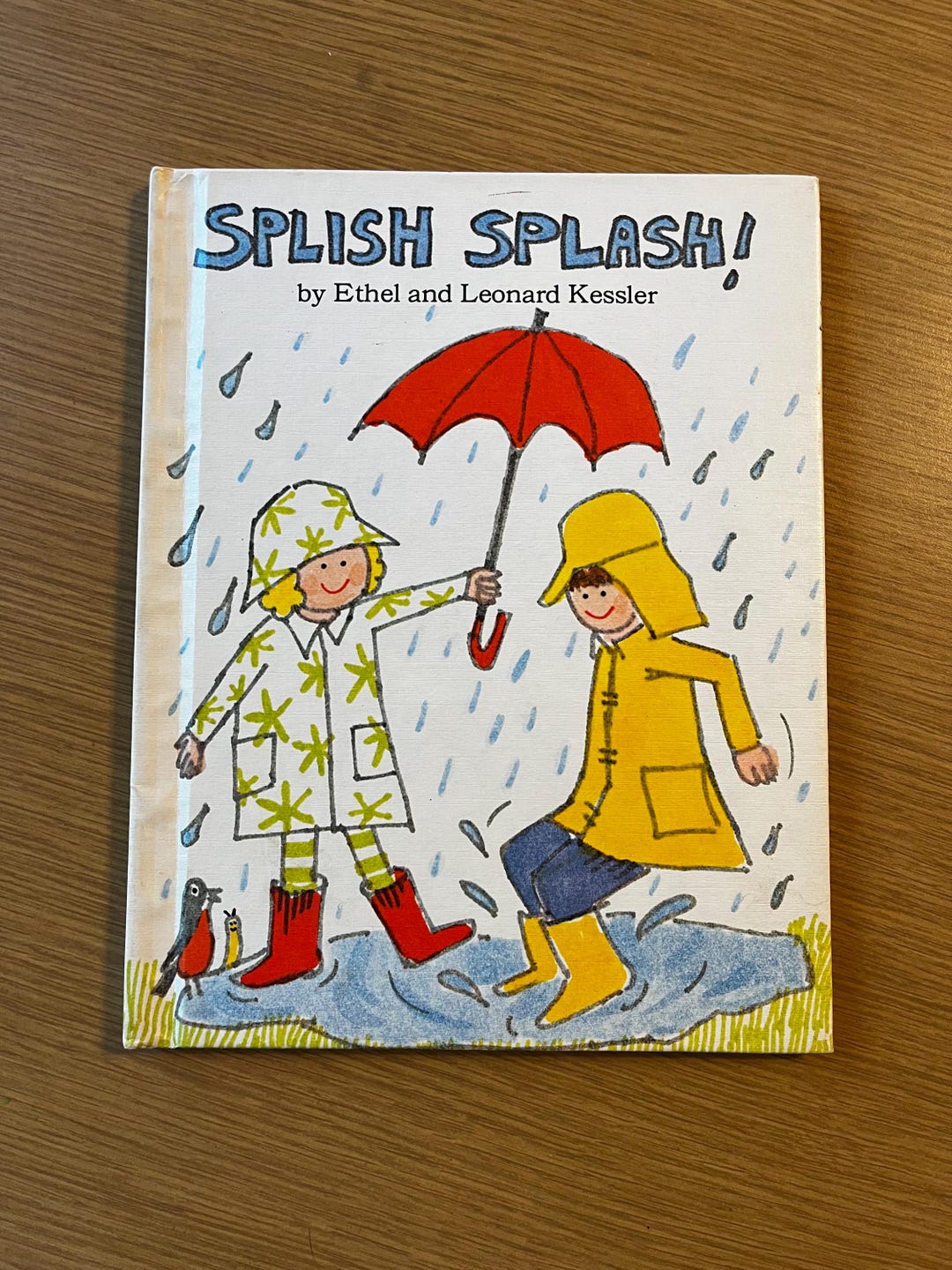 Splish Splash! Vintage Children's Picture Book, 1973 - Etsy