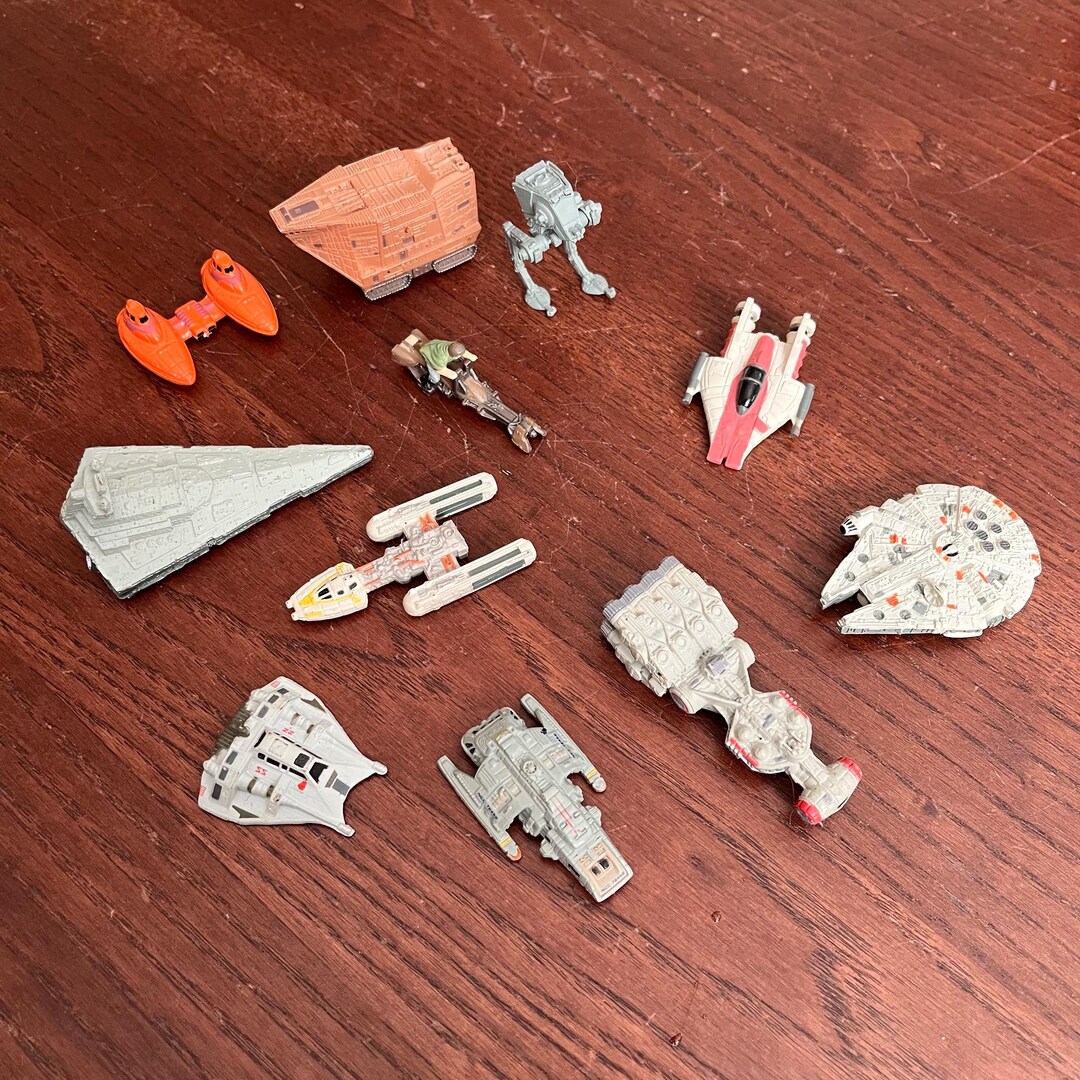 Vintage 1990s Star Wars Micro Machines - Set of 11 - Etsy