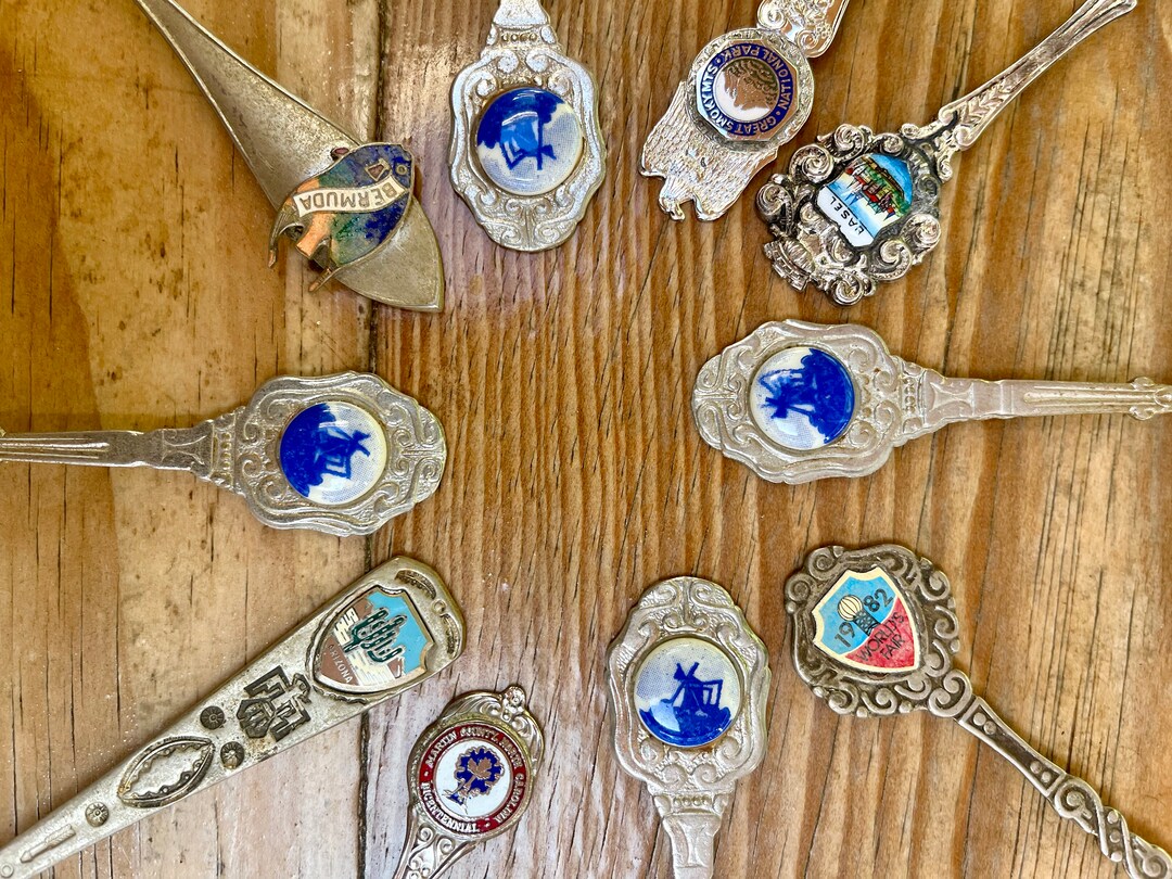 Vintage Souvenir Spoons - Places and Events (SOLD INDIVIDUALLY) - Etsy