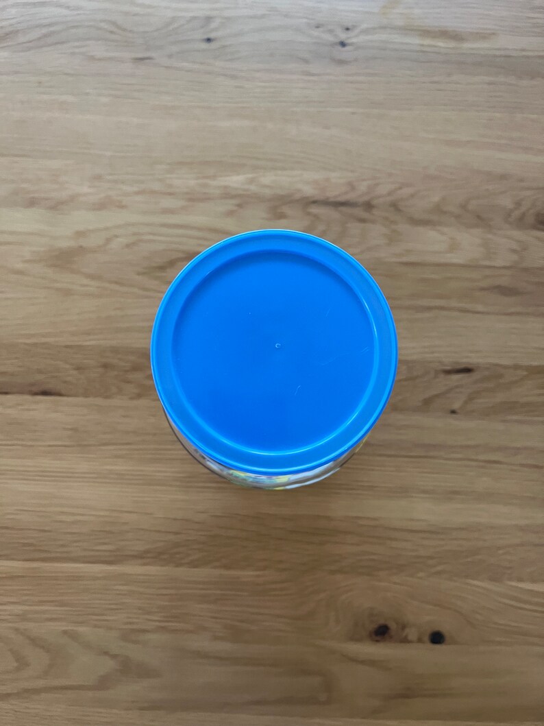 Vintage Mickey Mouse and Friends Juice Pitcher With Blue Lid - Etsy