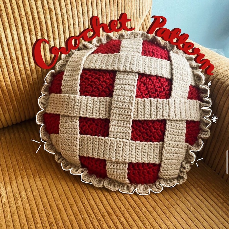 Crochet Cherry Pie - Etsy