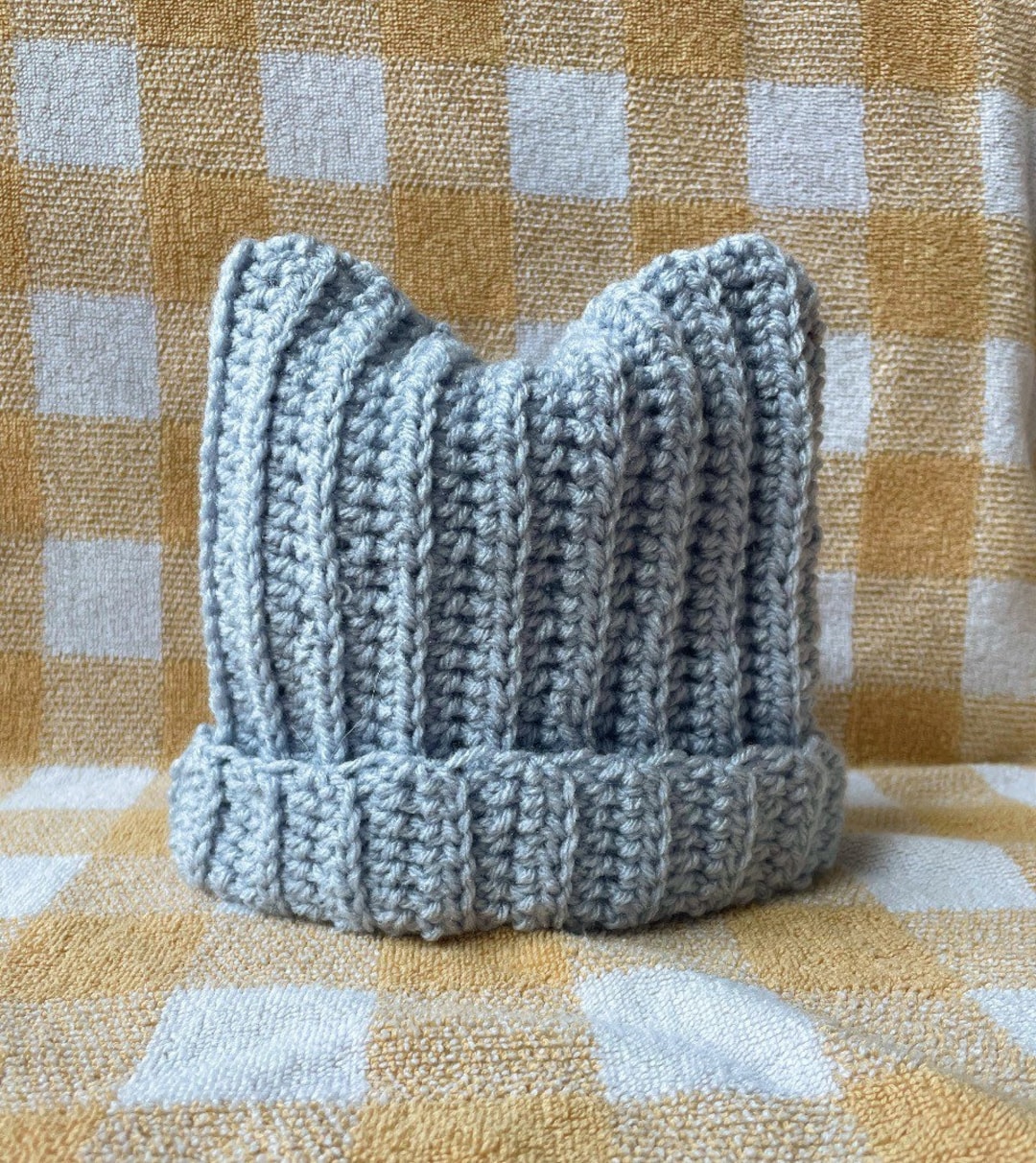 Crochet Cat Ear Beanie - Etsy