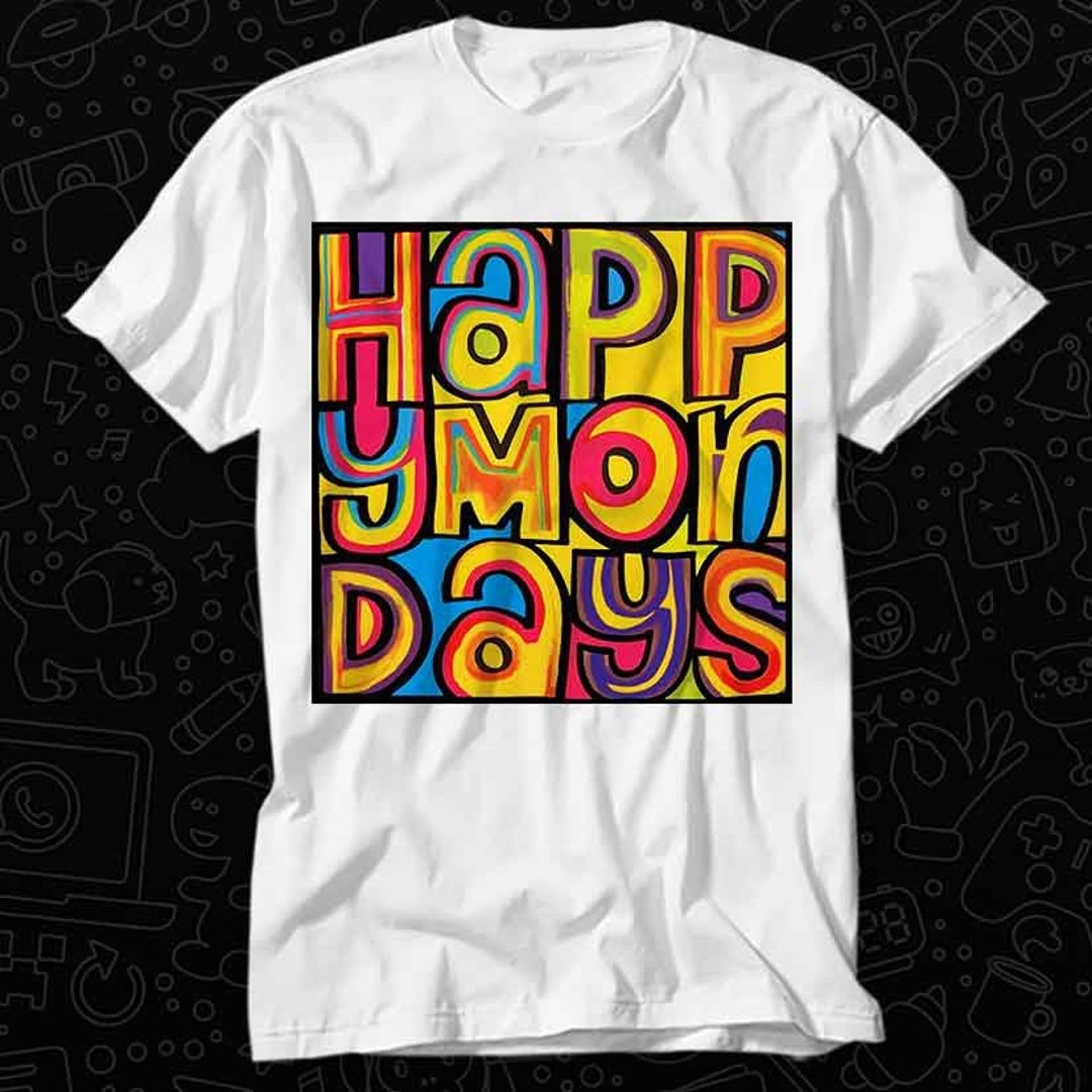 Happy Mondays Indie Dance TV Show Madchester 90s Bez Ryder T Shirt Gift ...