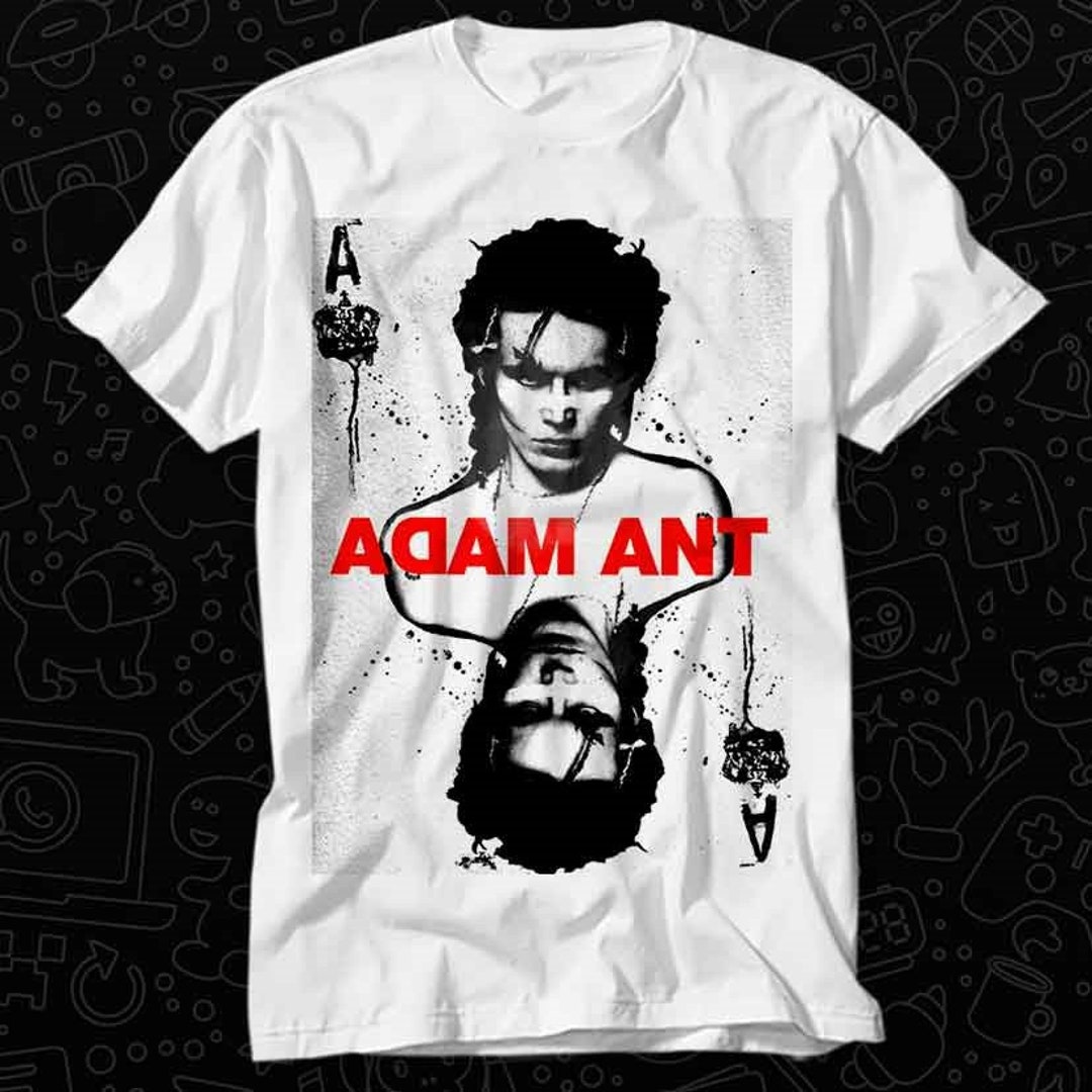 Ace of Ants Adam Ant Playing Card Joker T Shirt Gift for Womens Mens ...