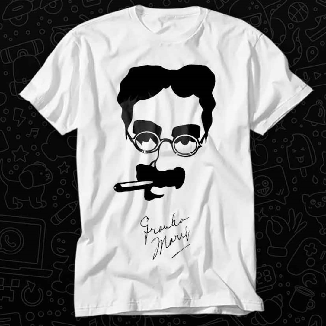 Groucho Marx Autograph Brothers Chico Harpo Duck Soup T Shirt Gift for ...
