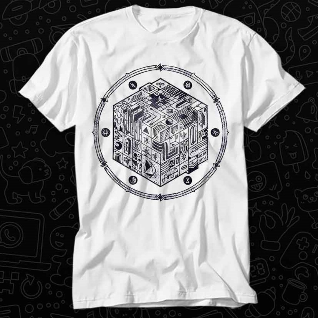 Egyptian Rubic Cube the Folly of Time and Space T Shirt Gift for Womens ...