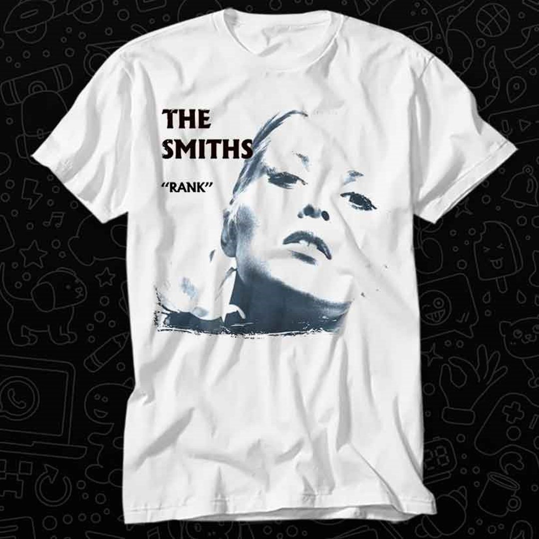 The Smiths Rank T Shirt Gift for Womens Mens Unisex Top Adult Tee ...