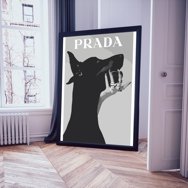 Doberman Prada - Etsy