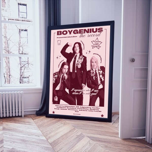 Boygenius Canvas Art - Etsy